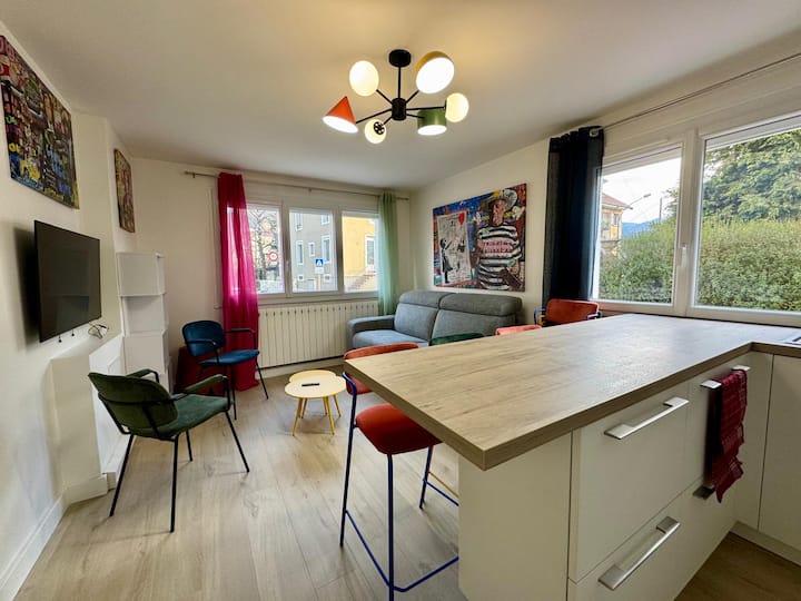 Love Pop | Garage Privatif | 2 Chambres - Lac d'Annecy