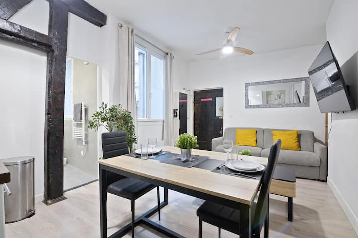 Studio Apartment Quartier Notre-dame With Netflix - Gare Montparnasse - Paris