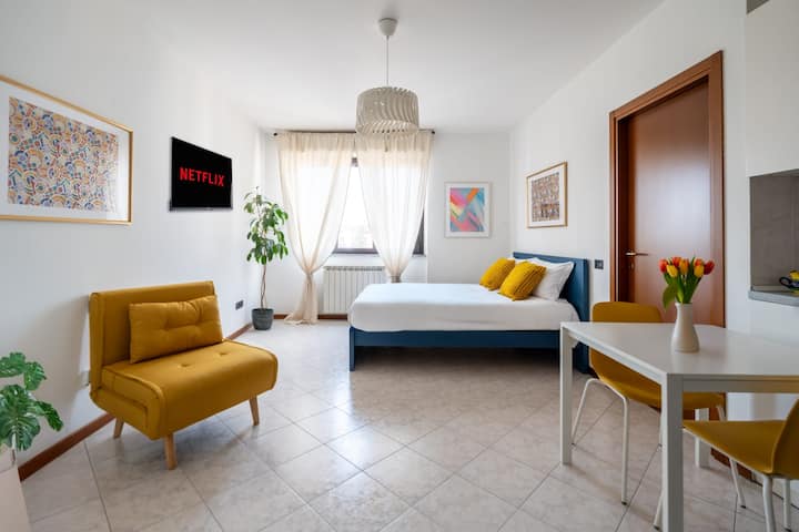 Bright Studio · Rooftop Terrace · Baradello Castle - Como