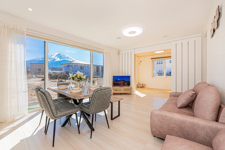 View Of  Mt.fuji，free Transportation，free Bicycle - 가와구치 호