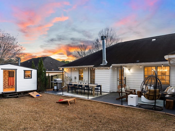 Ft Benning + Gameroom + Outdoor Fun + No Guest Fee - Columbus, GA