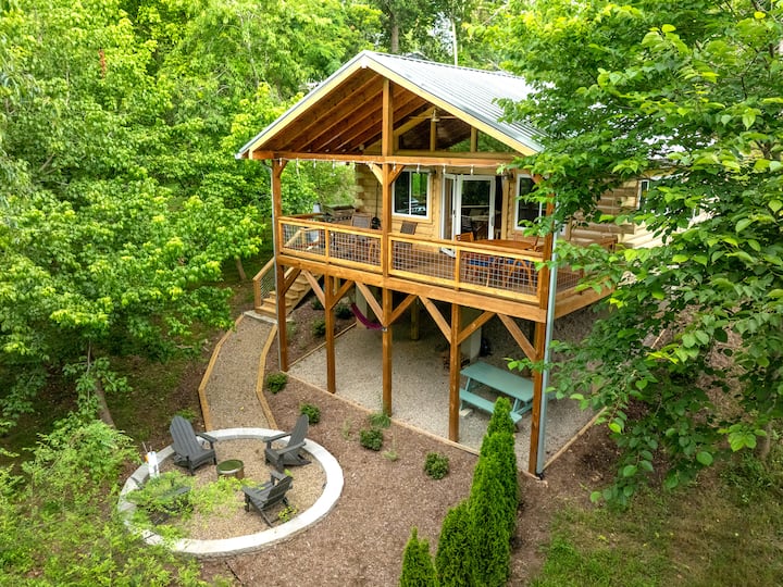 Cabin, Hot Tub, 4 Miles To Downtown Avl, Fire Pit - Asheville, NC