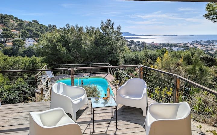 New! La Villa Bellevue - Un Havre De Paix à Bandol - Saint-Cyr-sur-Mer