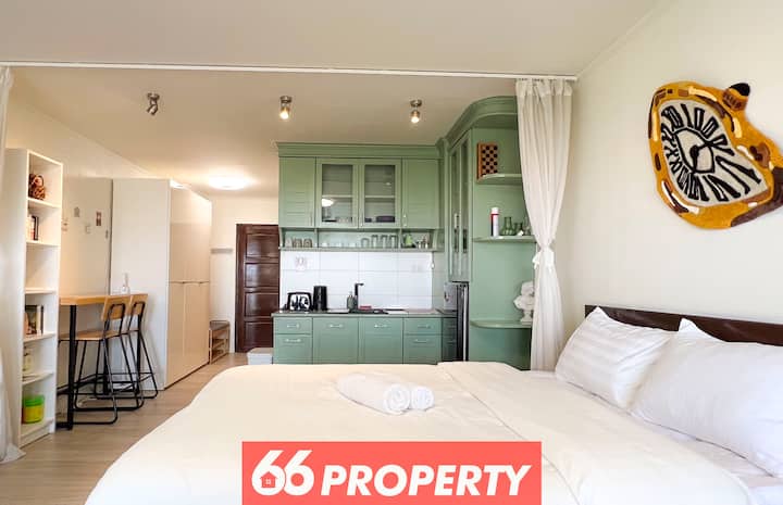 Apartment, Work Desk W/ Screen, Balcony W/ Views - Chiang Mai