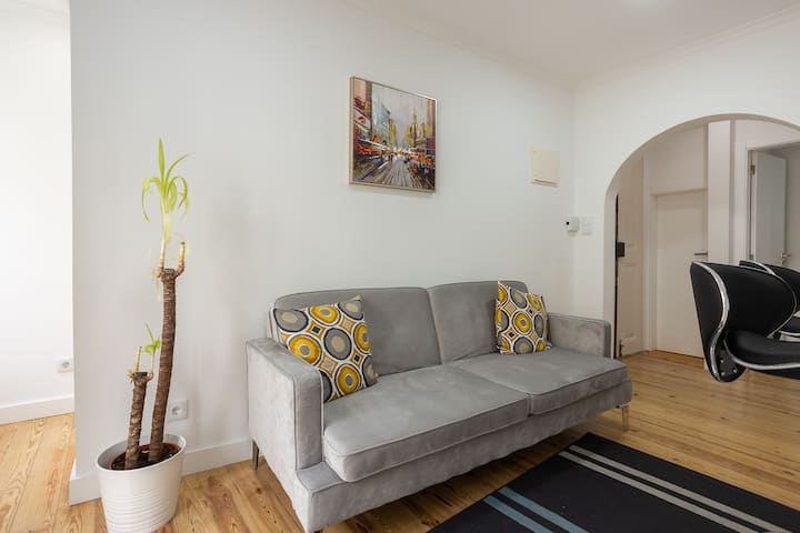 Charming T1 - Central Lisbon - Mid-term Stay - Barreiro