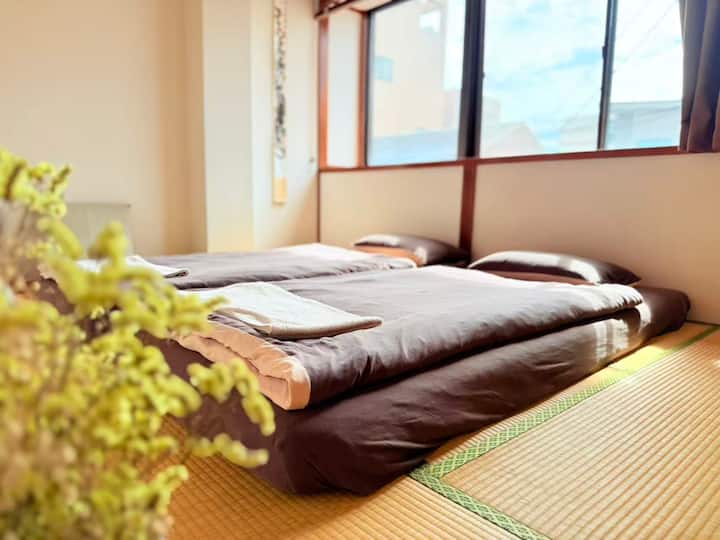 日式和室(在屋顶花园喝咖啡) - Kobe