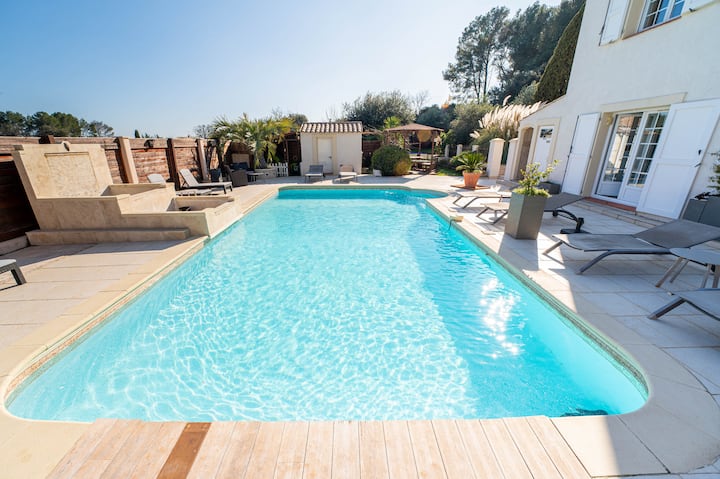 Villa Belle ÉVasion Piscine Chauffee Clim Parking - Draguignan