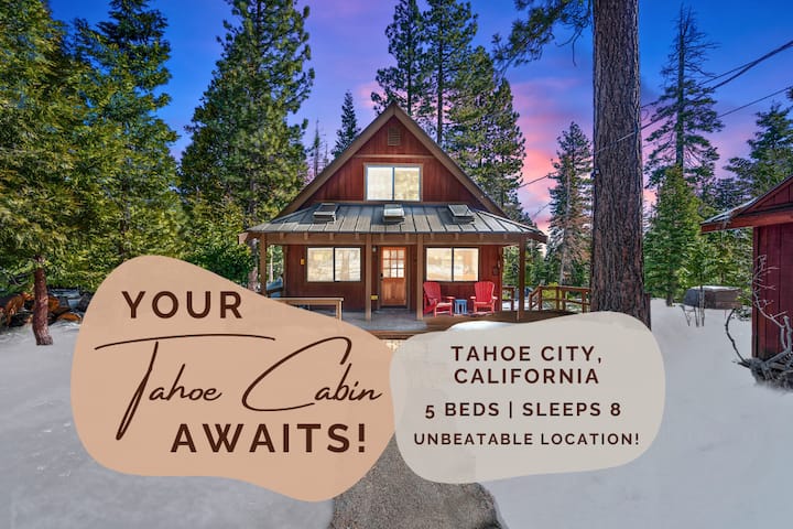Tahoe Retreat | Prime Location | All Amenities - Tahoe City, CA