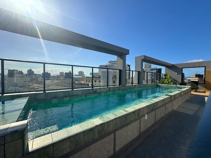 Stúdio Novo Central Com Piscina - Florianópolis