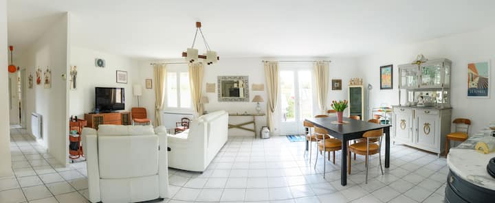 Maison Familiale à 5 Mins De La Mer-jardin-calme - Ouistreham