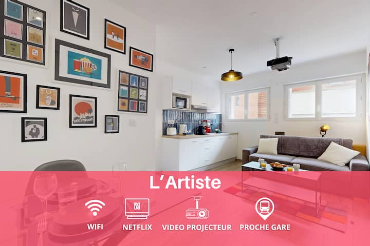 Expat Renting - L'artiste - Netflix - Proche Gare - Aucamville