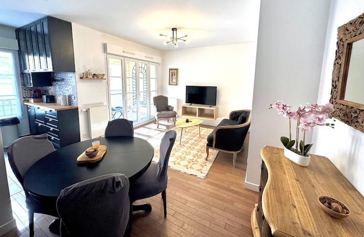 Appartement 3p Cosy + Loggia Aux Portes De Paris - Châtenay-Malabry