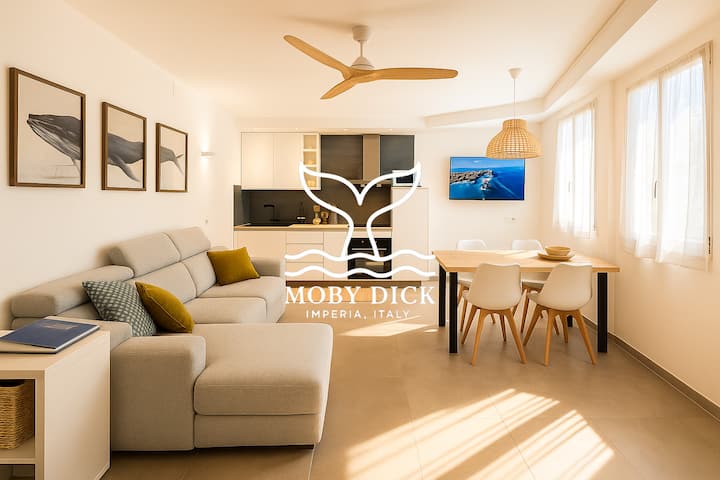Moby-dick Central • Walk To Beach • Privateparking - Imperia