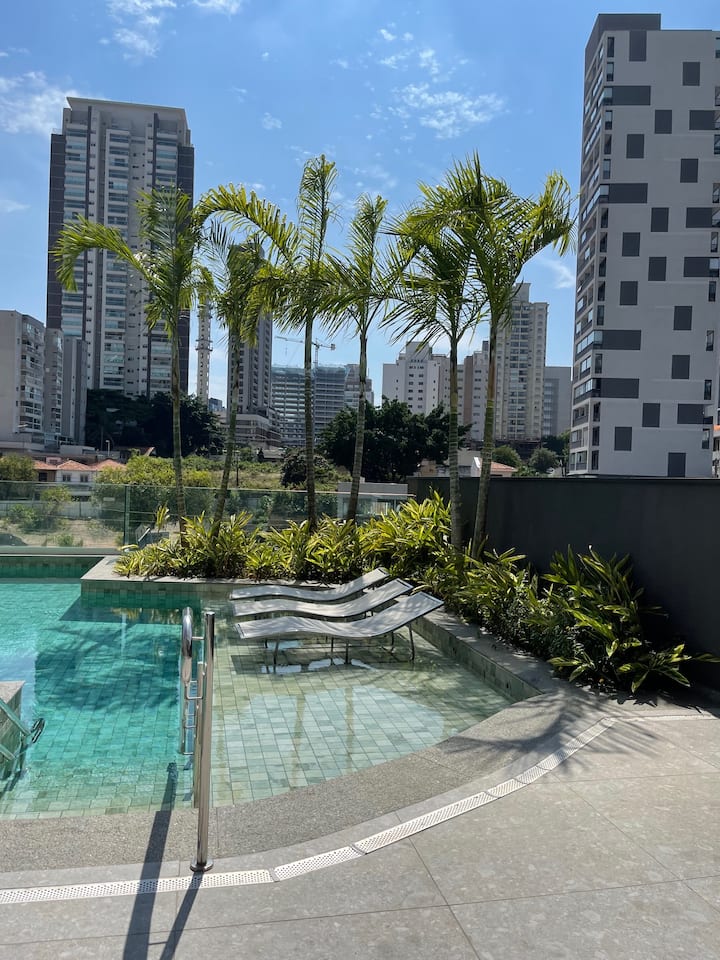 Brand New Studio At 30m Of Brooklin Metro Station - São Paulo