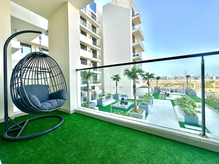 Cozy Corner 1-bedroom With Pool & Gym - Dubái