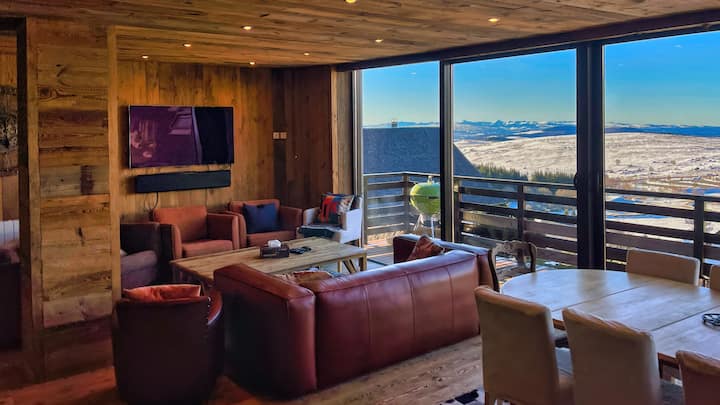 Chalet Luxe, Vue Lac, Spa De Nage - Chambon-sur-Lac