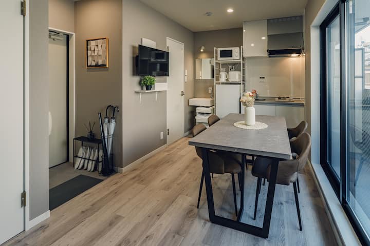 碧海205|临近天王寺、通天阁、难波|地铁直达难波、梅田|动物园前站徒步约1分|精美公寓 - Osaka