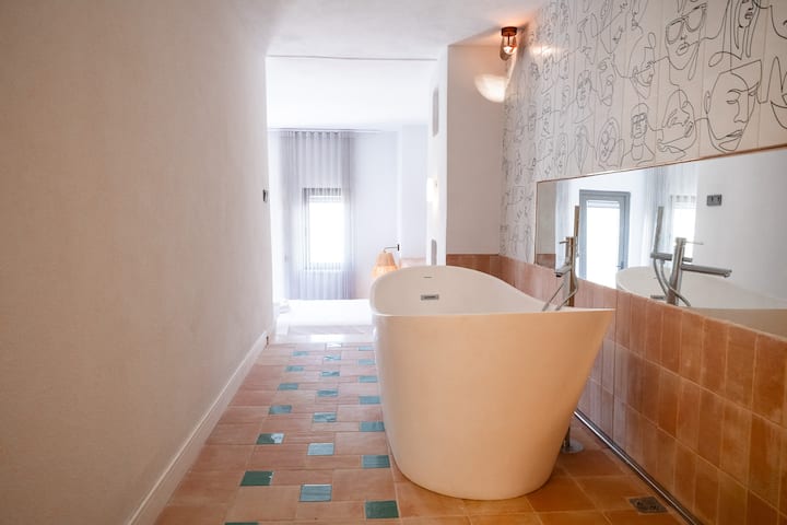 Suite Room With Sea View - Veranda And Bathtub - Bozcaada