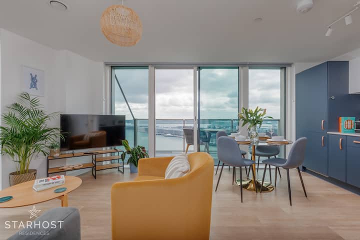 Outstanding 2-bedroom Apartment With Marina Views - Southampton