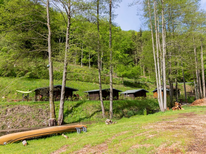Schilsbachtal Wlh 2 Waldläuferhütte Links - Nideggen