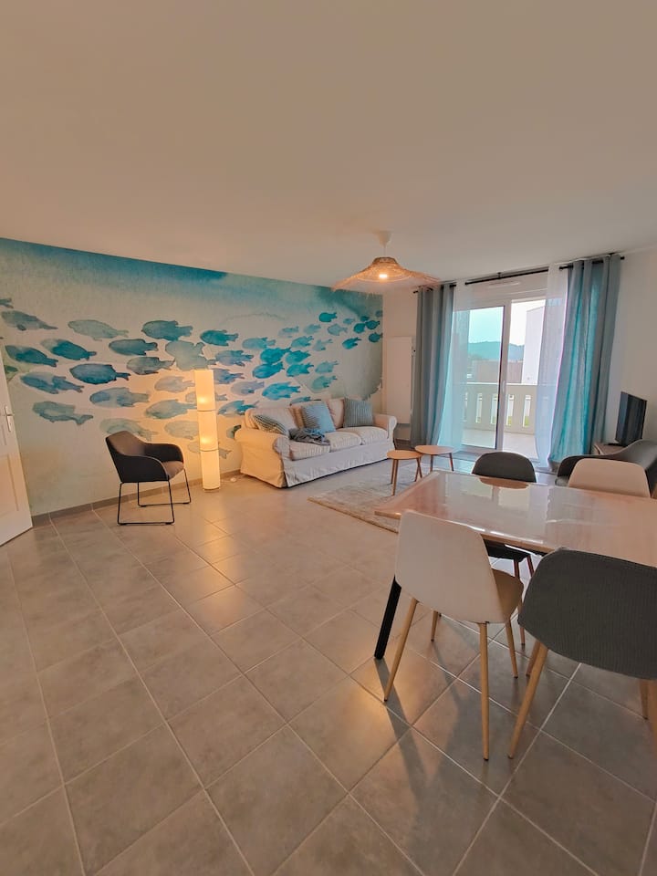 Vue Mer Sables D'or :
Les Poissons Bleus - 3* - Erquy