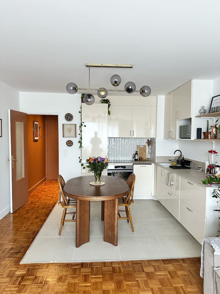 Bel Appartement - Proche Paris - Métro 9 & 1 - Montreuil