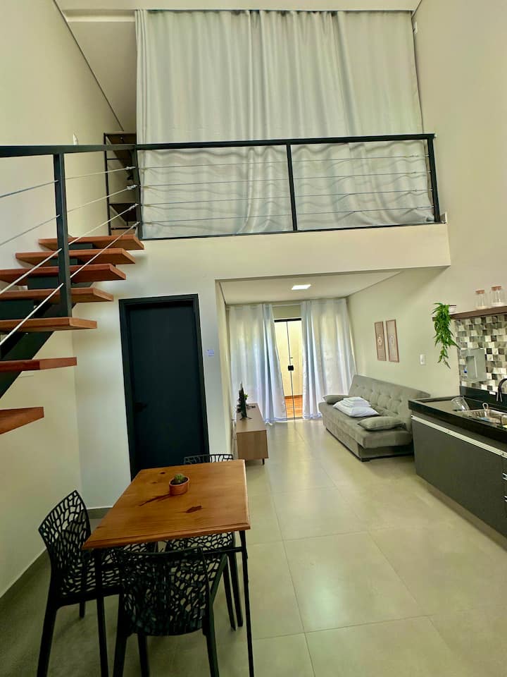 Loft Meu Aconchego Queen 2 - Araxá