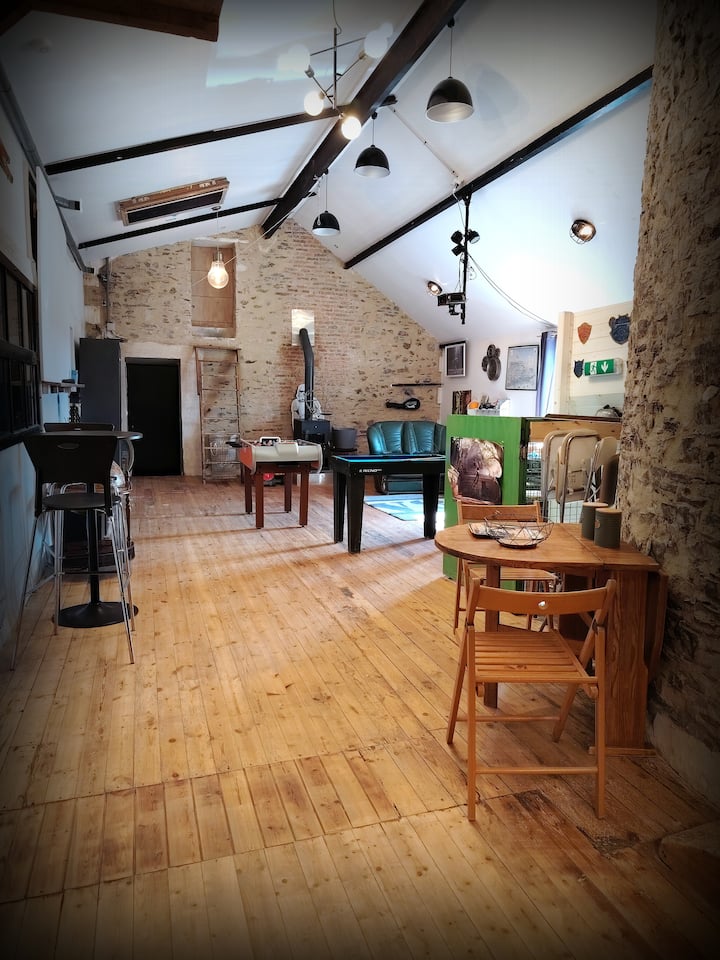 Grand Loft Du Moulin - 3 Voyageurs - Ancenis