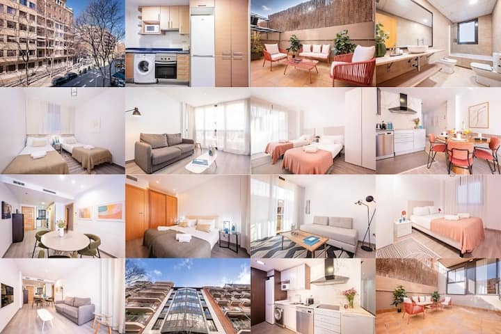 Fab 4-bedroom Groupflat Close To Plaza España 10p! - Barcelona