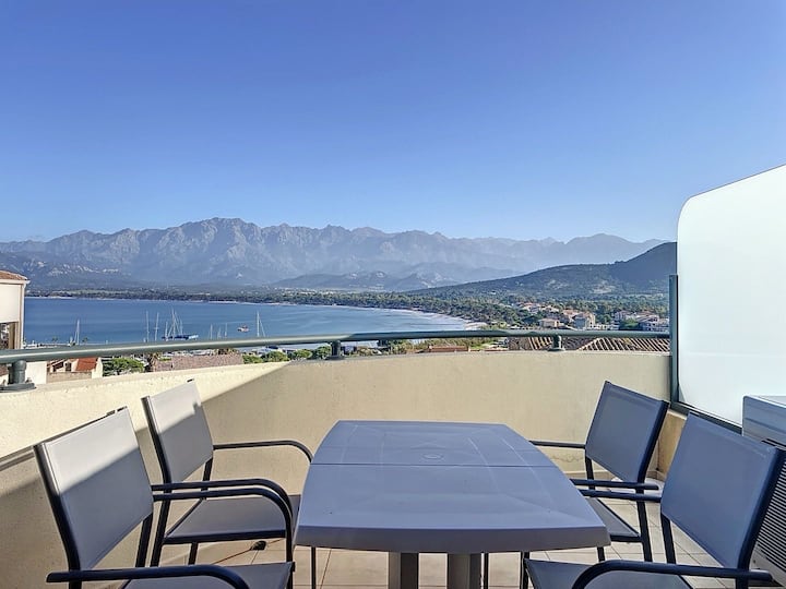 Bel Appartement Vue Mer-montagne - Calvi