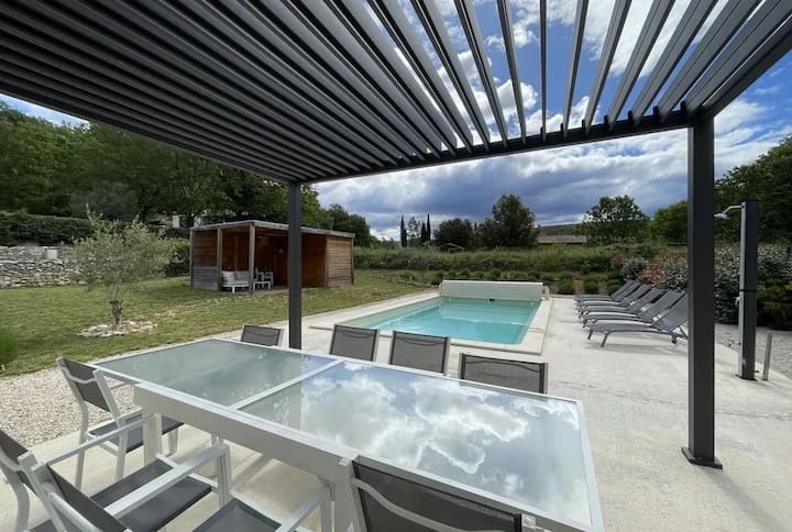 Nouveau ! Villa Des Vignes Piscine & Clim - Vallon-Pont-d'Arc