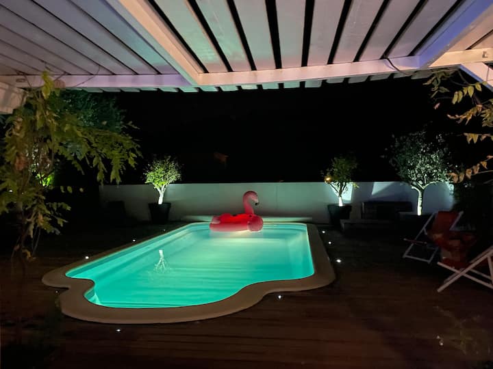 Maison Familiale -Piscine, Vue Nature, Proche Cité - Carcassonne