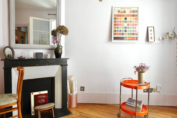 Paris Nation, Chaleureux, Calme, Lumineux. - Paris