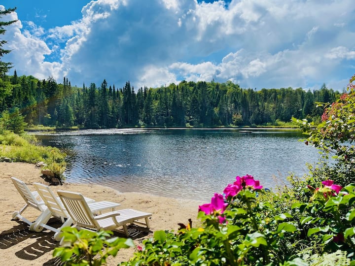 Le Laly | Passion Chalets | Lac-foyer-skidoo - Saint-Donat