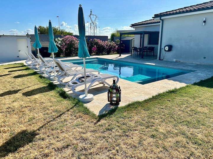 Suite Privée - Sdb - Piscine - Tv - Wifi - Parking - Muret