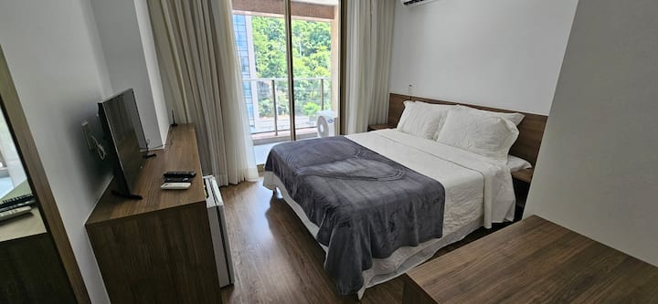 Suíte Na Barra C/ Garagem E Self Check-in 4bl2 - Río de Janeiro