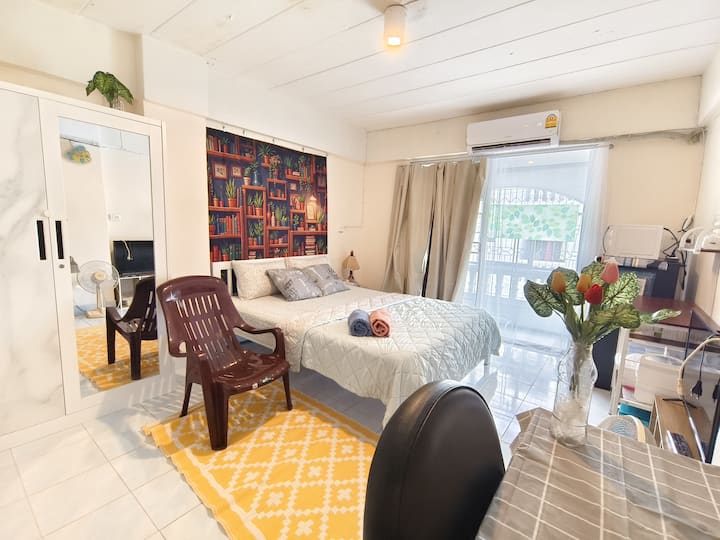 1kmmrt@suanluangrama9 _sukhumvit101/1_washer+wifi - Bangkok