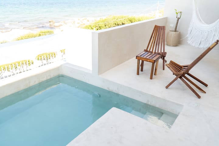 Villa Saadhu: Un Paraíso Frente Al Mar - Isla Mujeres