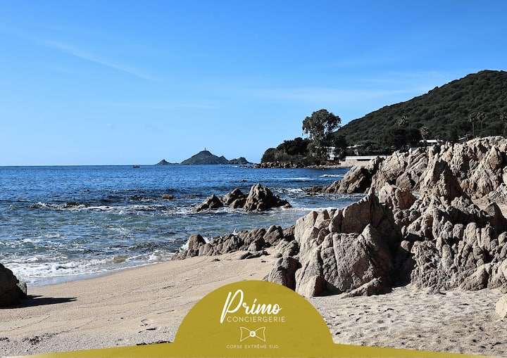 Les Sanguinaires N°16 - T2 Vue Mer, Piscine, Plage - Ajaccio