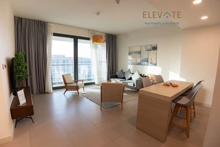 Charming 2bdr Apt Direct Mall Access 8th Floor - Bahreïn