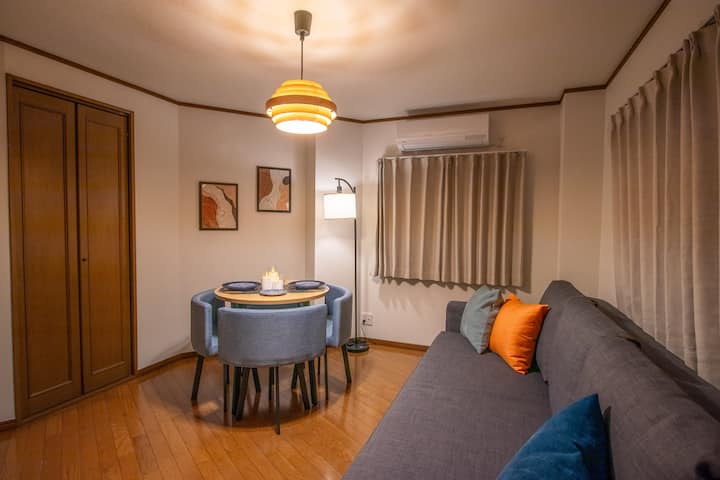 飲食店多数!駅徒歩1分/長期滞在向け/和室/ダブルベッド2dk/東京スカイツリー15分/高速wifi - Tokyo