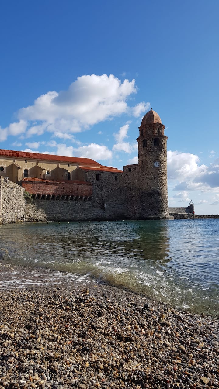 Appartement Vue Montagne - Dans Maison - - Collioure