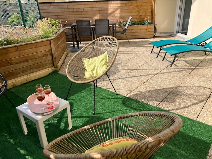 Appart - Plage à 50m - Grande Terrasse - Plougonvelin