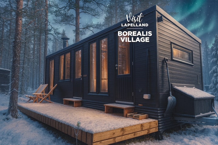 Borealis Village 8|view|sauna|fireplace|ylläs 5min - Äkäslompolo