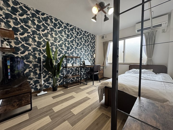 アパート１ルーム２名まで
自転車無料 - 福井県