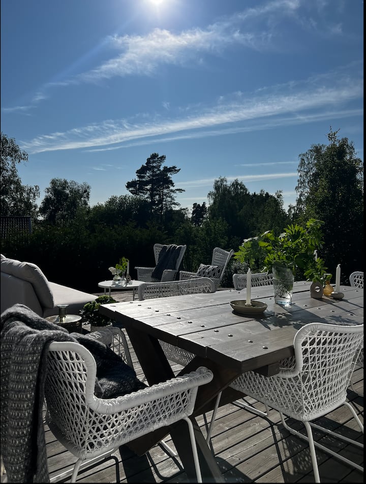 Smakfullt Hus Nära Natur & Stad - Borås