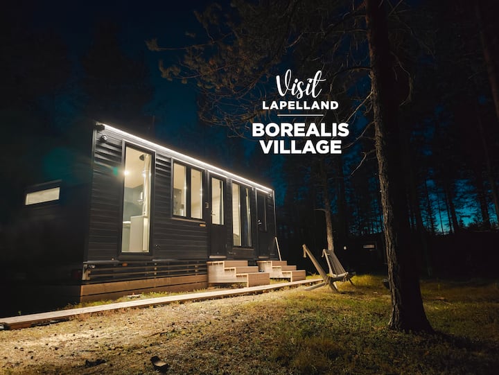 Borealis Village 4|view|sauna|fireplace|ylläs 5min - Muonio