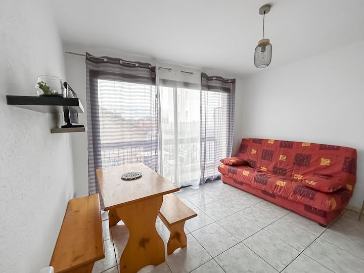 Détente à Canet-plage – Studio Avec Terrasse - Canet-en-Roussillon
