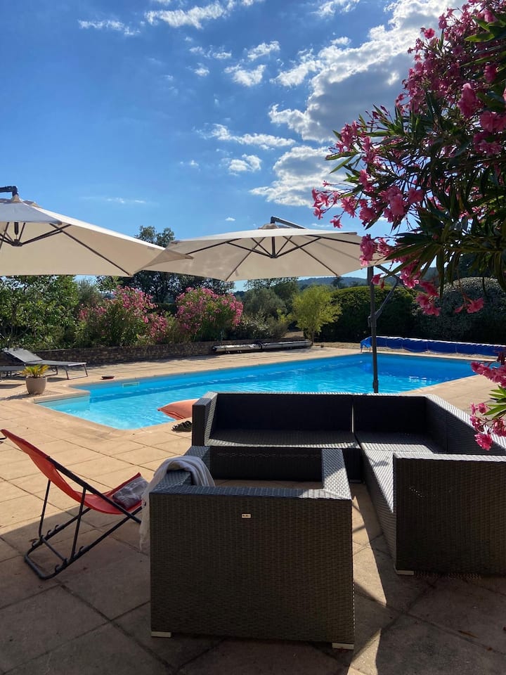 Villa Spacieuse, Piscine Et Grand Jardin - Cotignac