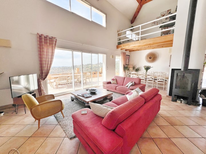 Villa «Les Oliviers» Vue Mer, Piscine, Climatisée - La Seyne-sur-Mer